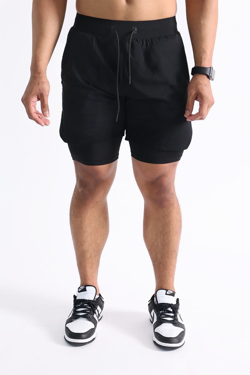 Uncertn Arrival Compression Shorts - Black